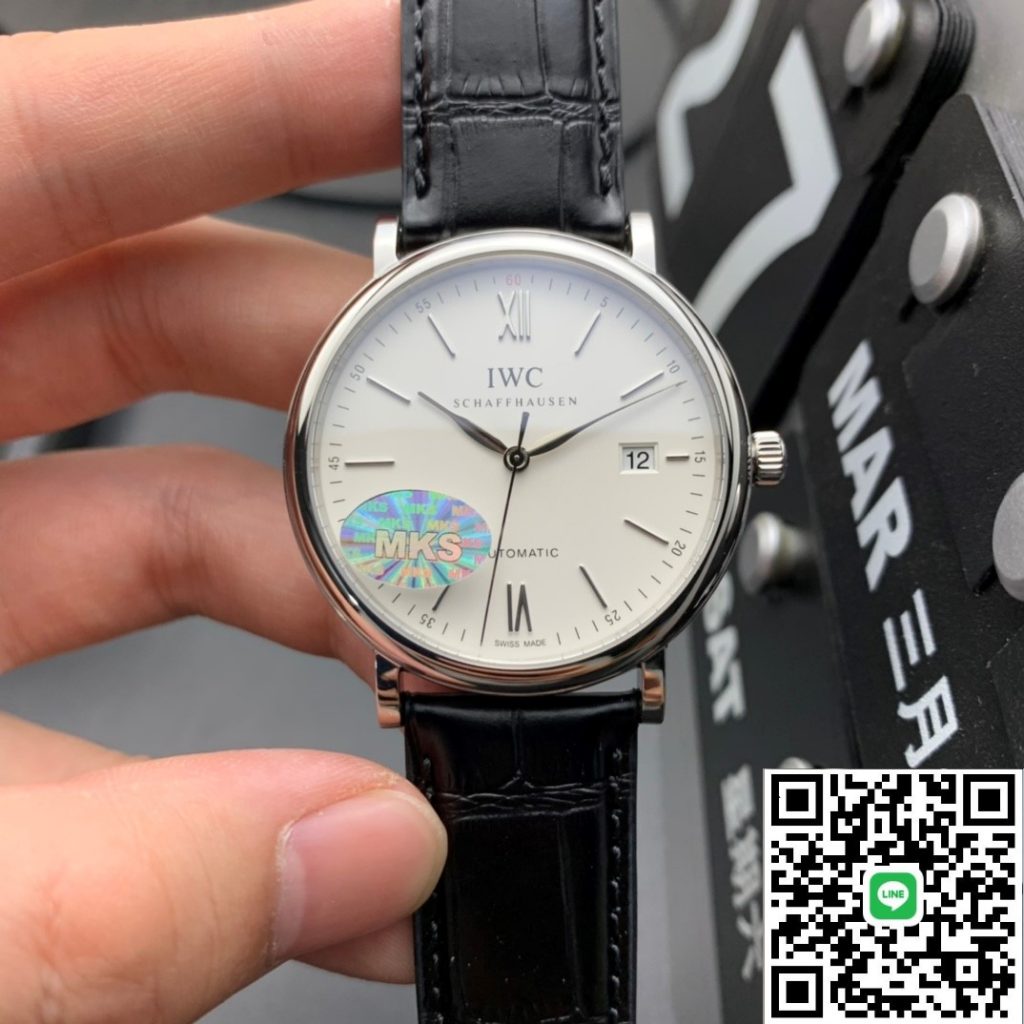 MKS工場 インターナショナル ポートフィノ・オートマティックIW356501 40mm ホワイド文字盤 自動巻きムーブメント ブラックス ...
