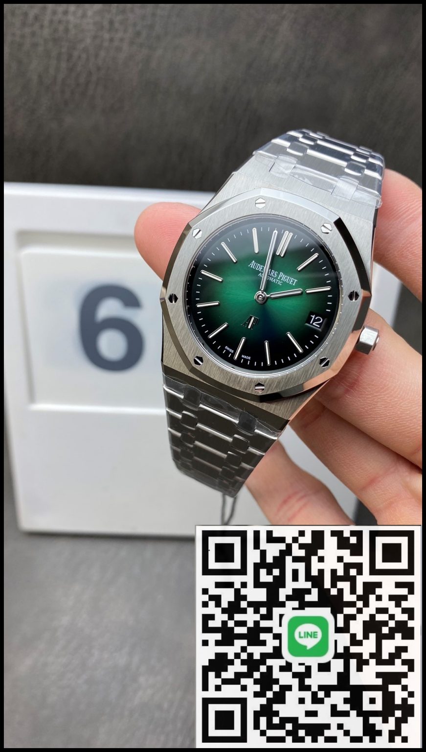 ZF工場 オーデマピゲ ロイヤル オーク16202 50周年記念 39mm グリーン文字盤 一体式7121ムーブメント スーパーコピー - NOOB工場公式サイト！