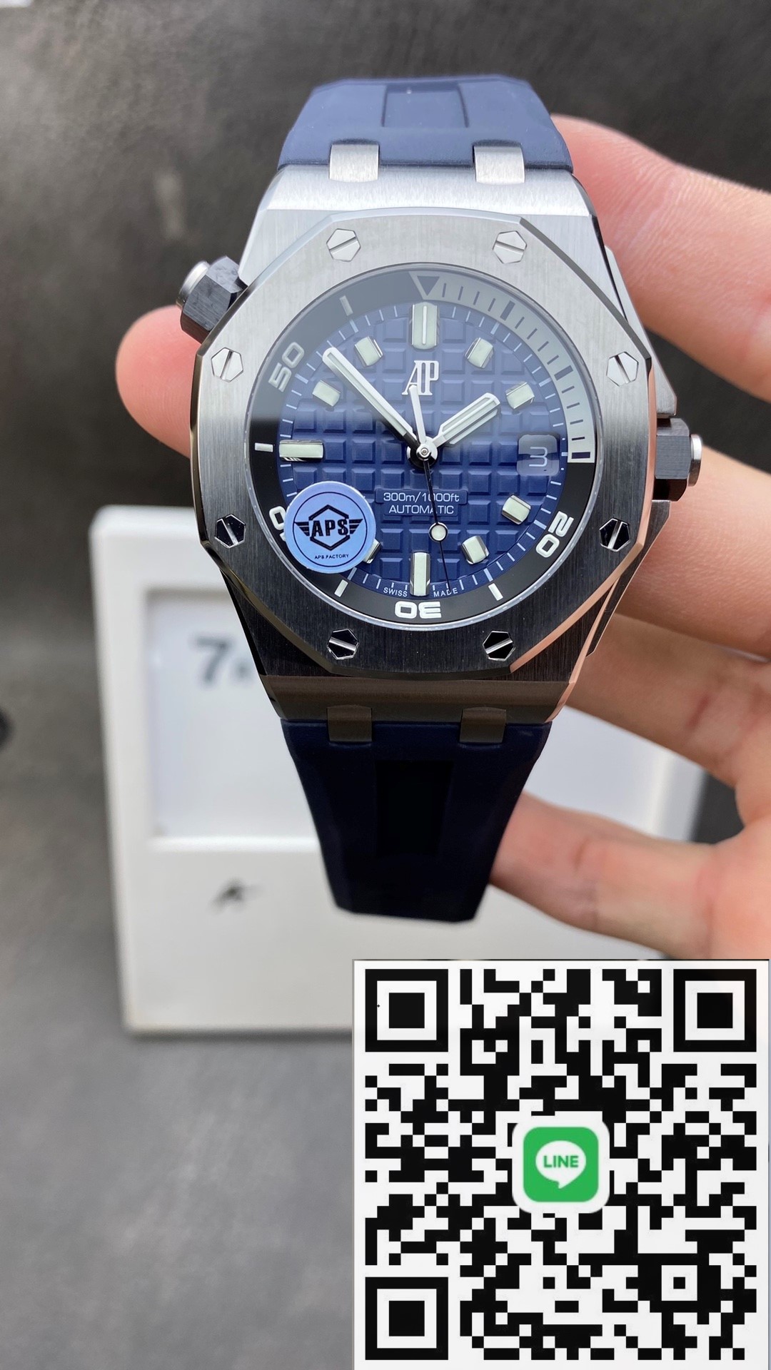 JF工場 オーデマピゲ ロイヤル オーク15720 42mm ブルー文字盤 一体式3120ムーブメント スーパーコピー - NOOB工場公式サイト！