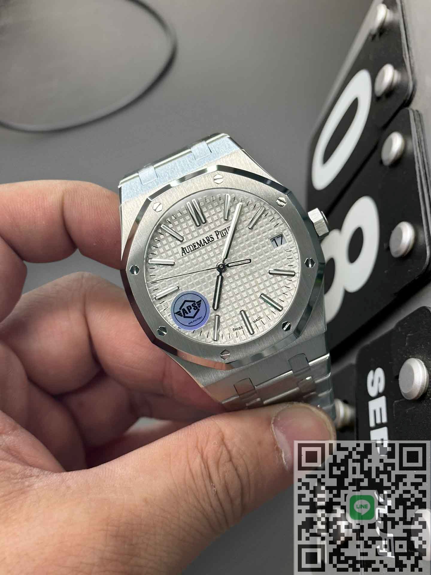 APS工場 オーデマピゲ ロイヤルオーク15510 41mm ホワイト文字盤 4302ムーブメント スーパーコピー - NOOB工場公式サイト！